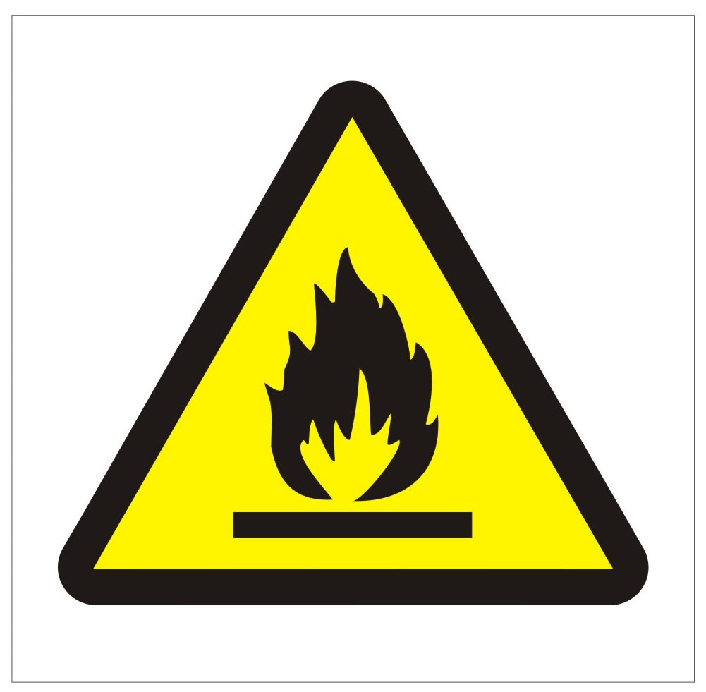 Fire symbol - 150x150mm