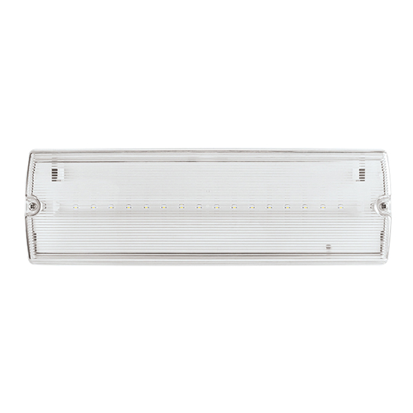 ESP Duceri 3W LED IP65 Emergency Bulkhead with Self Test - Lithium ...