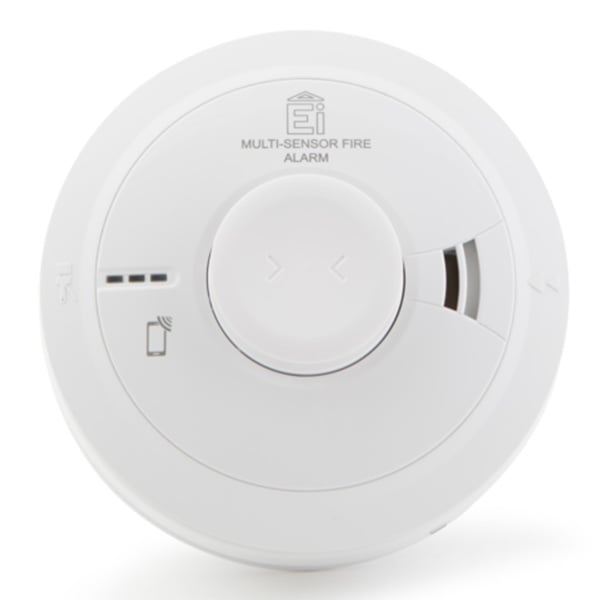 Aico Ei3024 Mains Powered Multi-Sensor Fire Alarm with Rechargeable ...