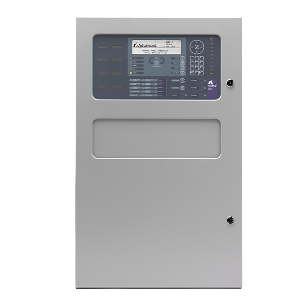 Advanced MX-5805 MxPro 5 2-8 Loop Fire Panel c/w 5 Loop Cards ...