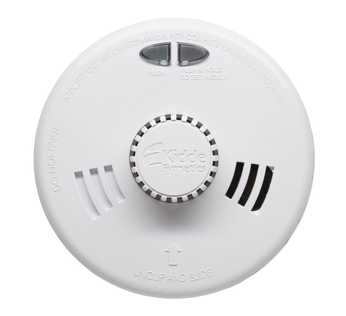 Kidde Slick 3SFWR Mains Powered Heat Alarm with Rechargeable Back-Up ...