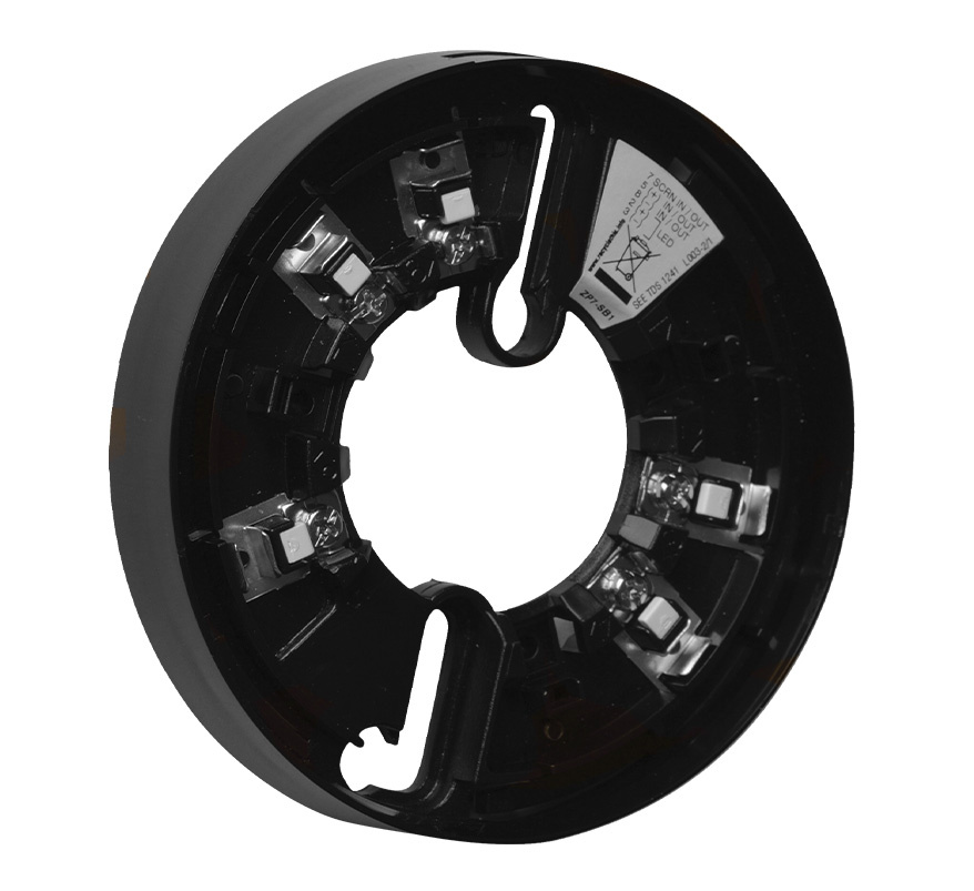 Ziton ZP7 Addressable Detector Mounting Base (Black) (84301/BLK)