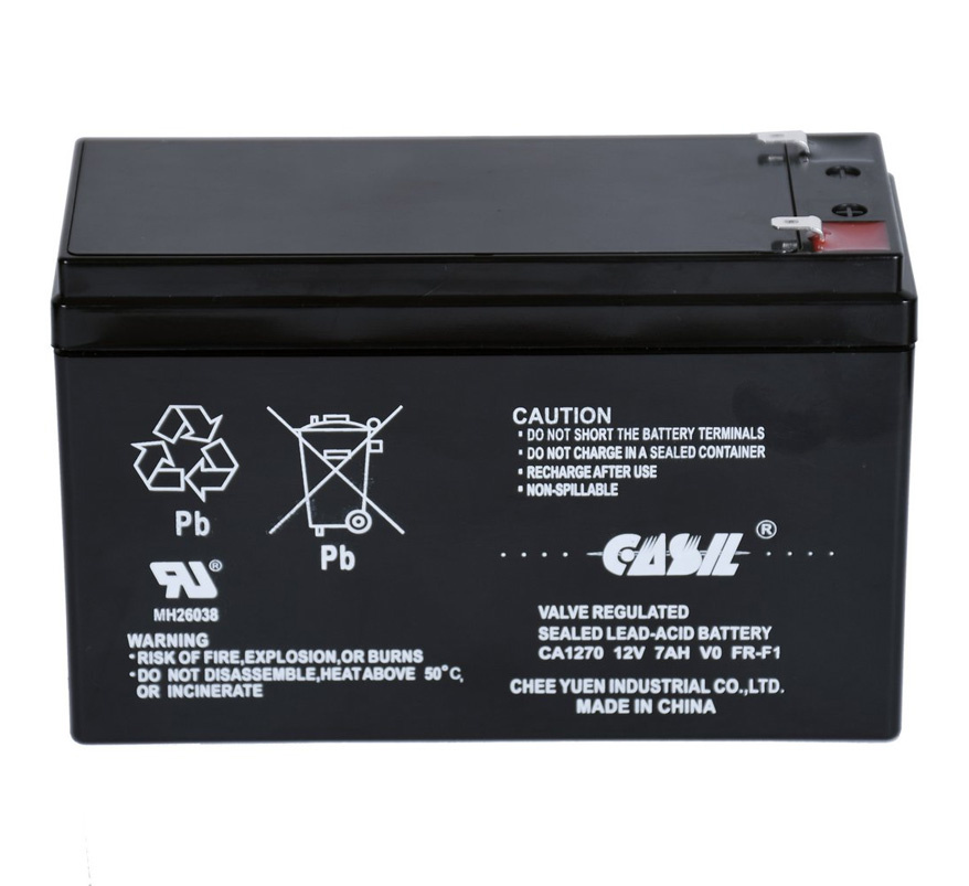 Casil 12v 7Ah SLA Battery - Flame Retardant (CA1270-V0)