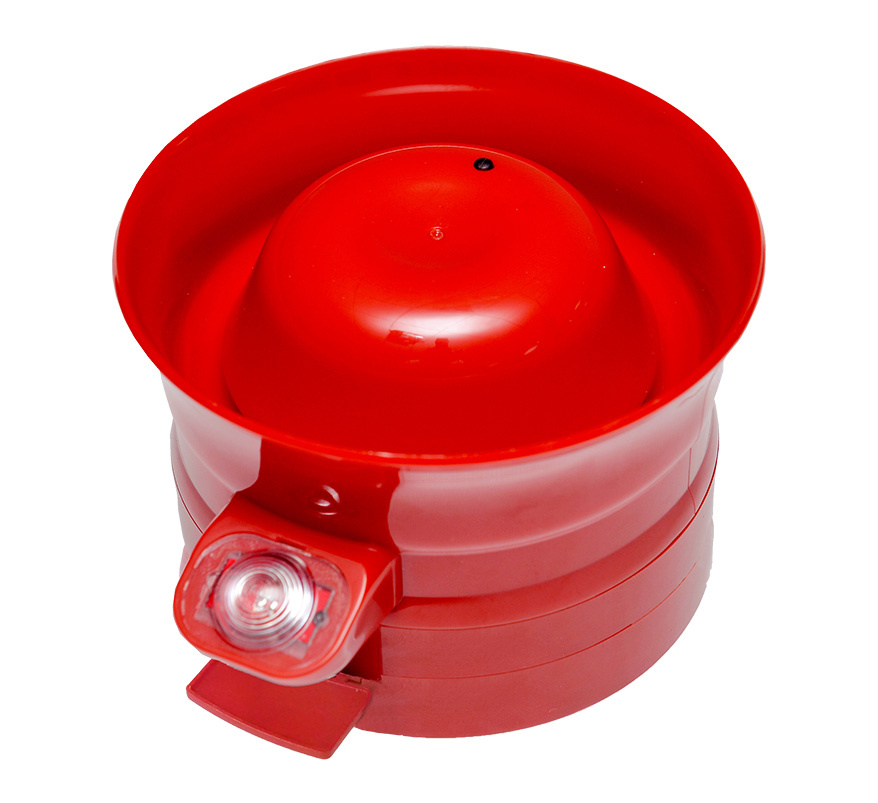 Apollo SA5500-351APO Open-Area Sounder VID (Red / Red Flash)