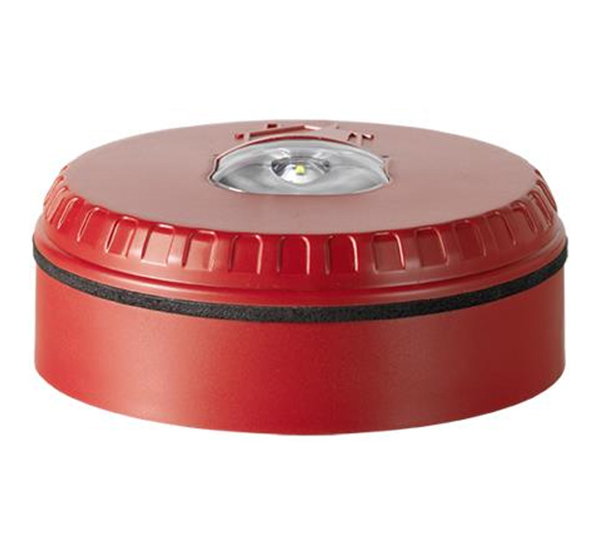Siemens SOL-LX-W-RW Red Wall VAD Beacon (White Flash)