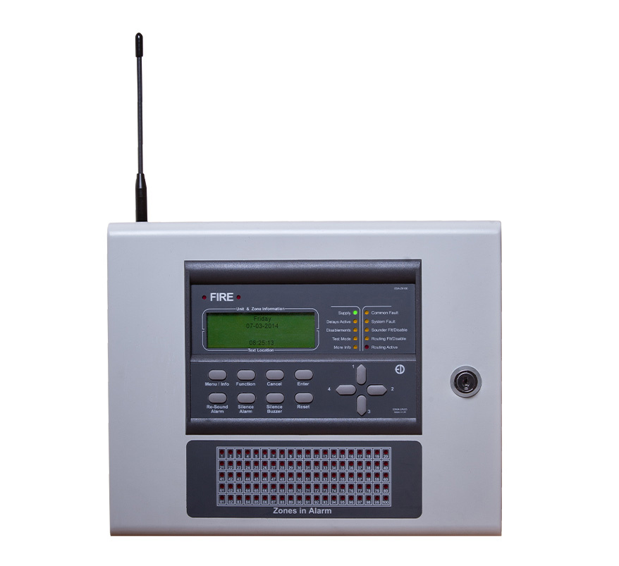 EDA-Z5100 Electro Detectors Zerio Plus 100 Zone Fire Panel