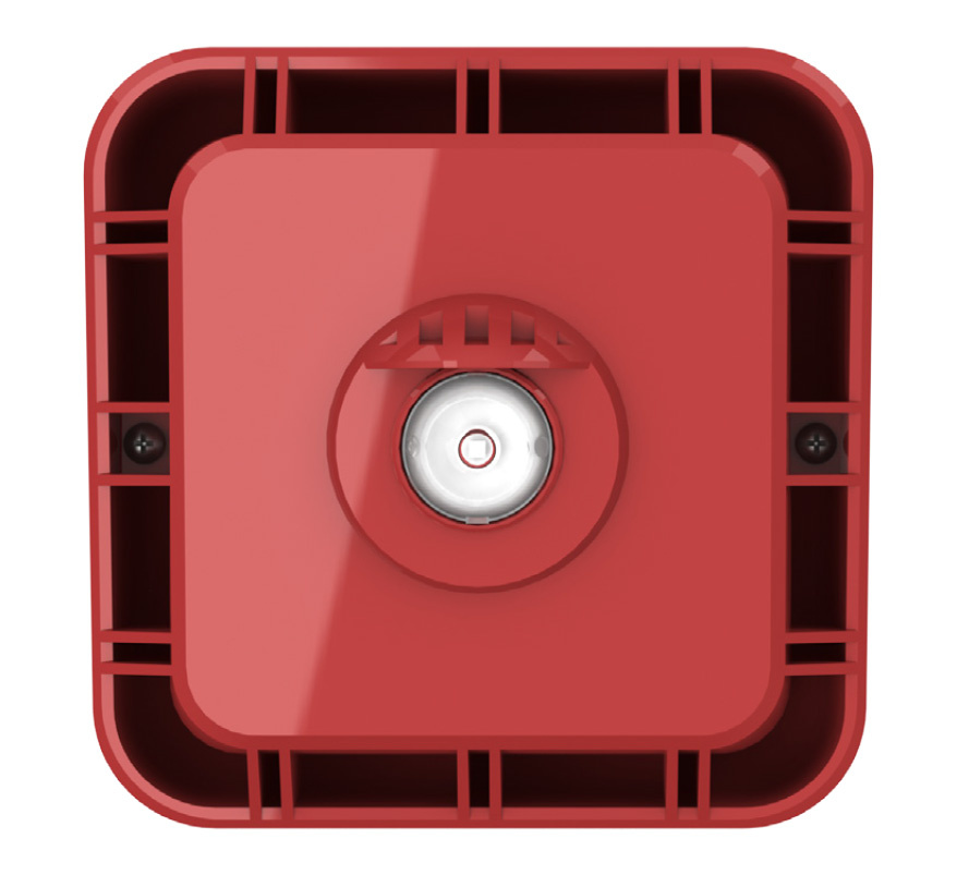Zeta MKII-AXTB/R Xtratone MKII Addressable Sounder VAD (Red)