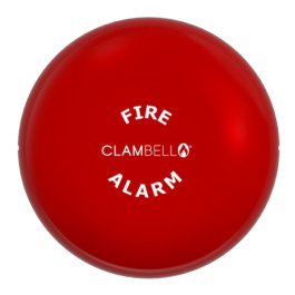 Vimpex ClamBell 230V 6" Fire Alarm Bell - Weatherproof - Red EN54-3 ...