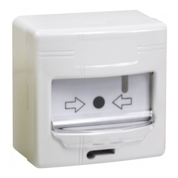 Global Fire Conventional Manual Call Point w/ Cover - White | Safe Fire ...