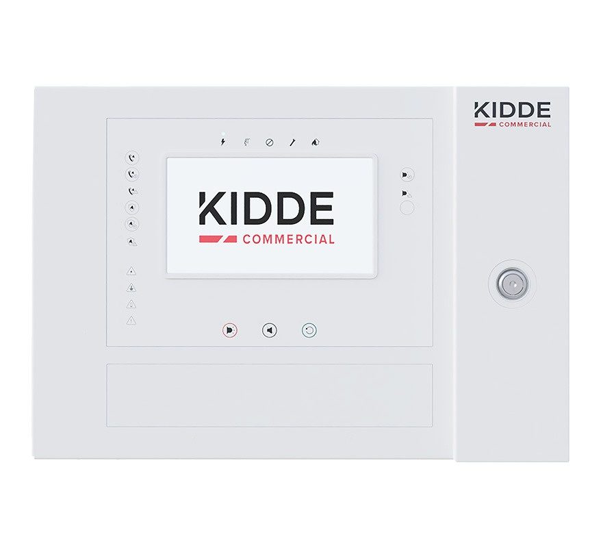 Kidde 2X-AT-F2-FB-S 2 Loop Touchscreen Fire Alarm Panel