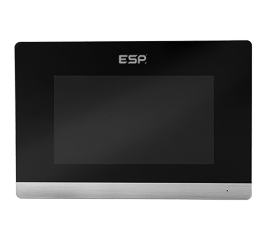ESP Aperta IP PoE Video Door Entry Monitor (Black) (A1IPMB)