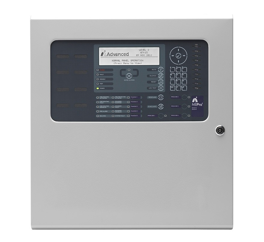Advanced MX-5402 MxPro 5 1-4 Loop Addressable Fire Panel