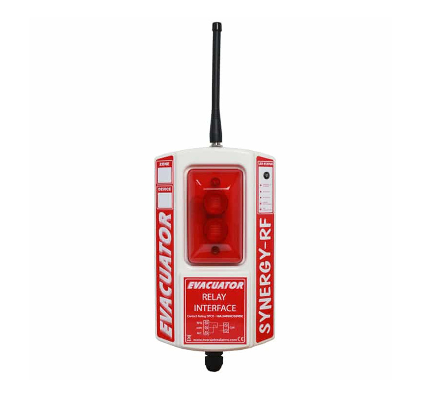 Evacuator Synergy RF Wireless Site Alarm Relay Interface (FMCEVAINT2)