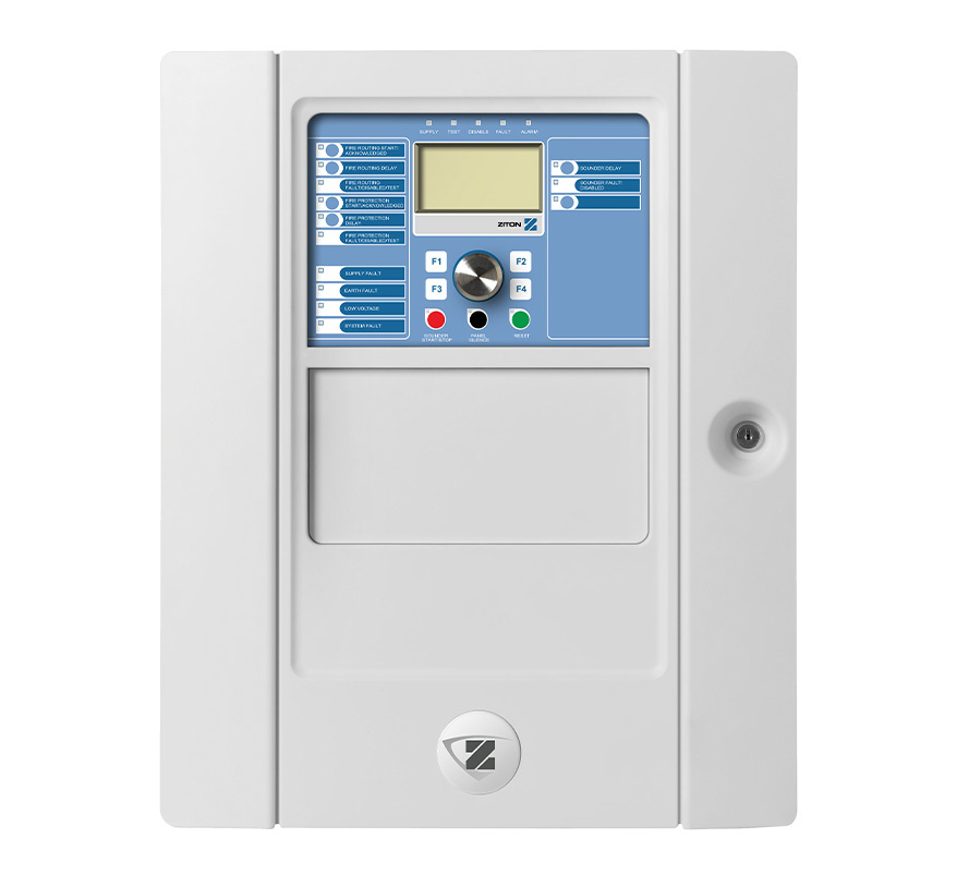 Ziton ZP2 1 Loop Addressable Fire Panel with Fire Brigade Controls ...