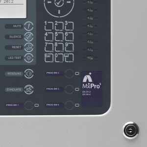 Advanced MX-5404 MxPro 5 1-4 Loop Fire Panel c/w 4 Loop Cards (Apollo ...