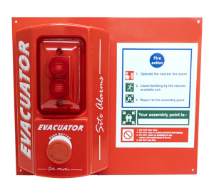 Evacuator Sitemaster Call Point Site Alarm (FMCEVASMBG)