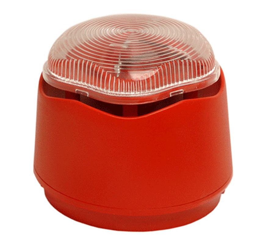 Vimpex Banshee EXCEL LITE Conventional Sounder LED Beacon - Red Body ...