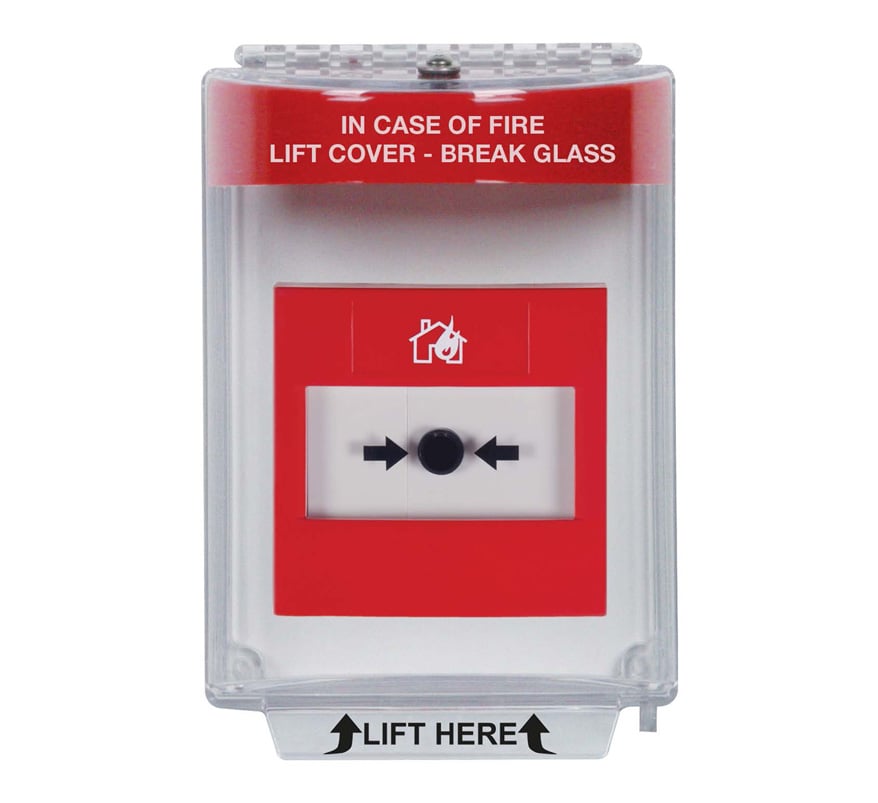 Hochiki Ekho Weatherproof Manual Call Point Protective Cover